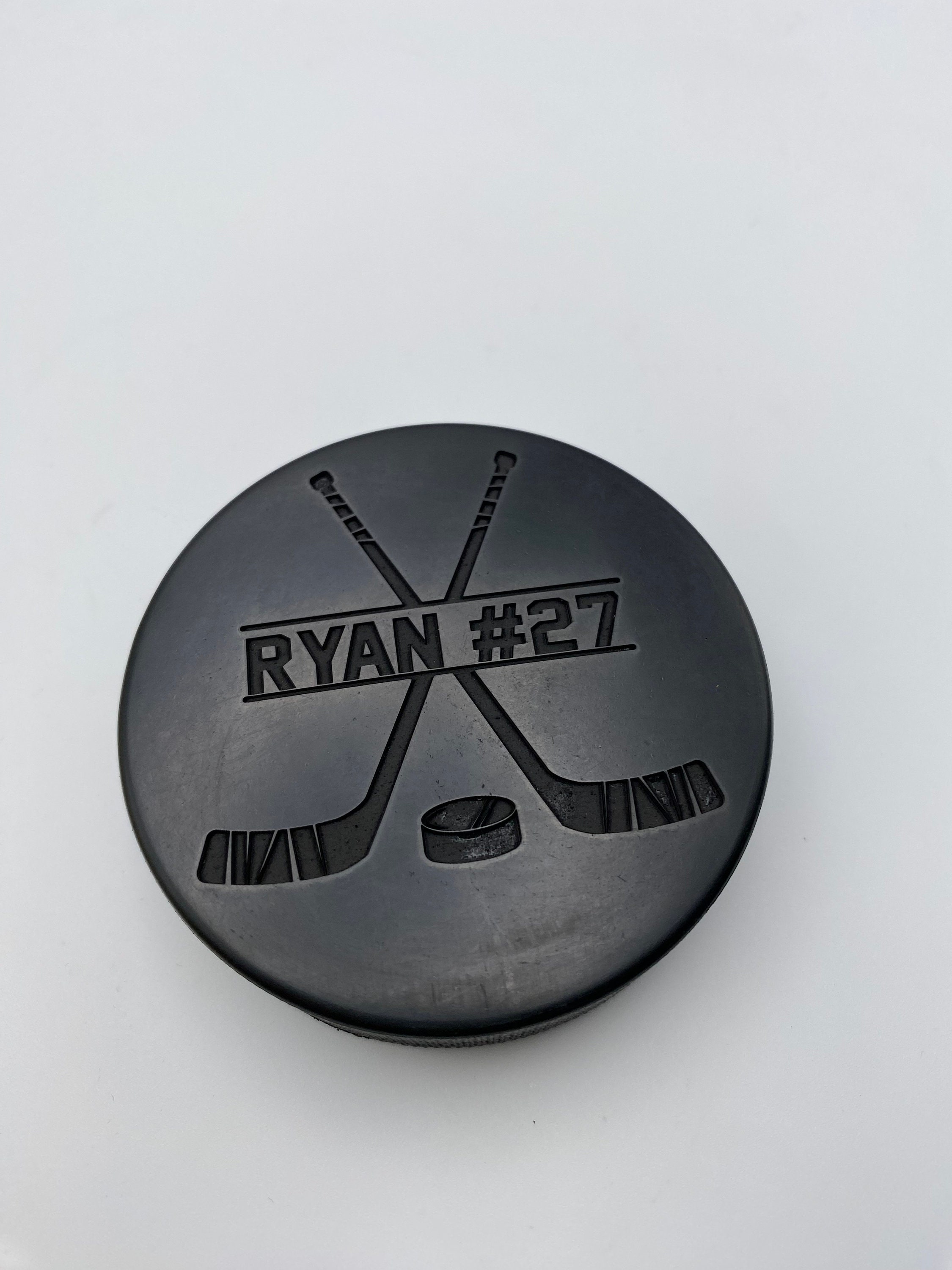 12 Hockey Puck Team Logo Personalized Pucks Hockey Teams Custom ...
