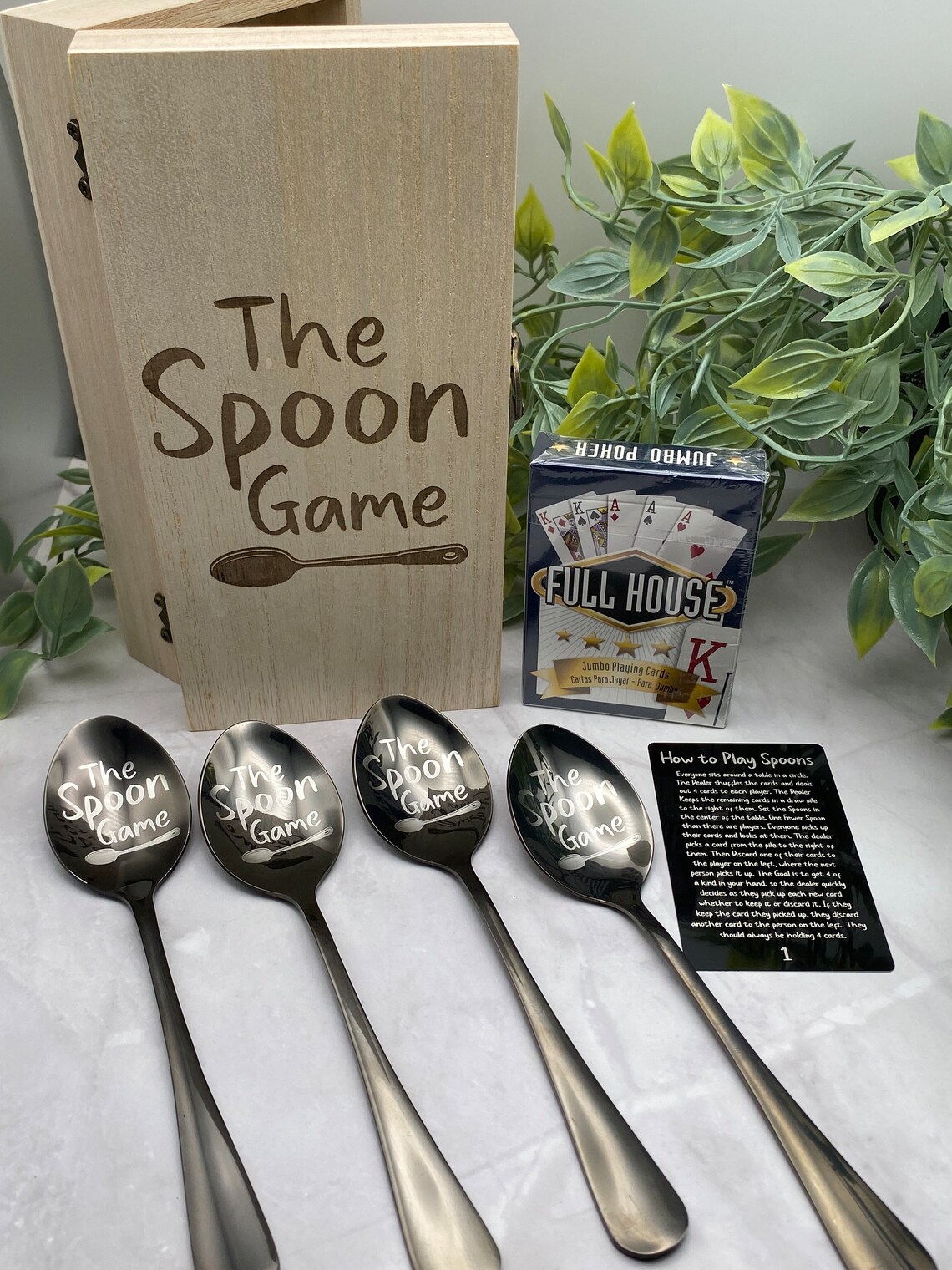 Spoon Game - Personalized Unique Gifts - Family Games - Kids Games ...