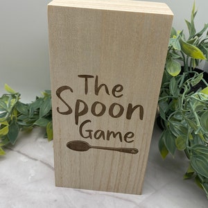 Spoon Game - Personalized Unique Gifts - Family Games - Kids Games ...