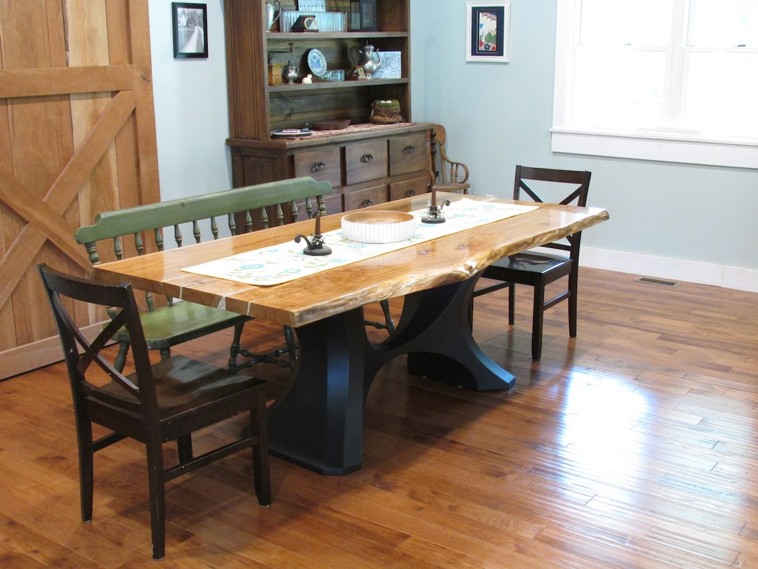 Live Edge Dining Table - Etsy