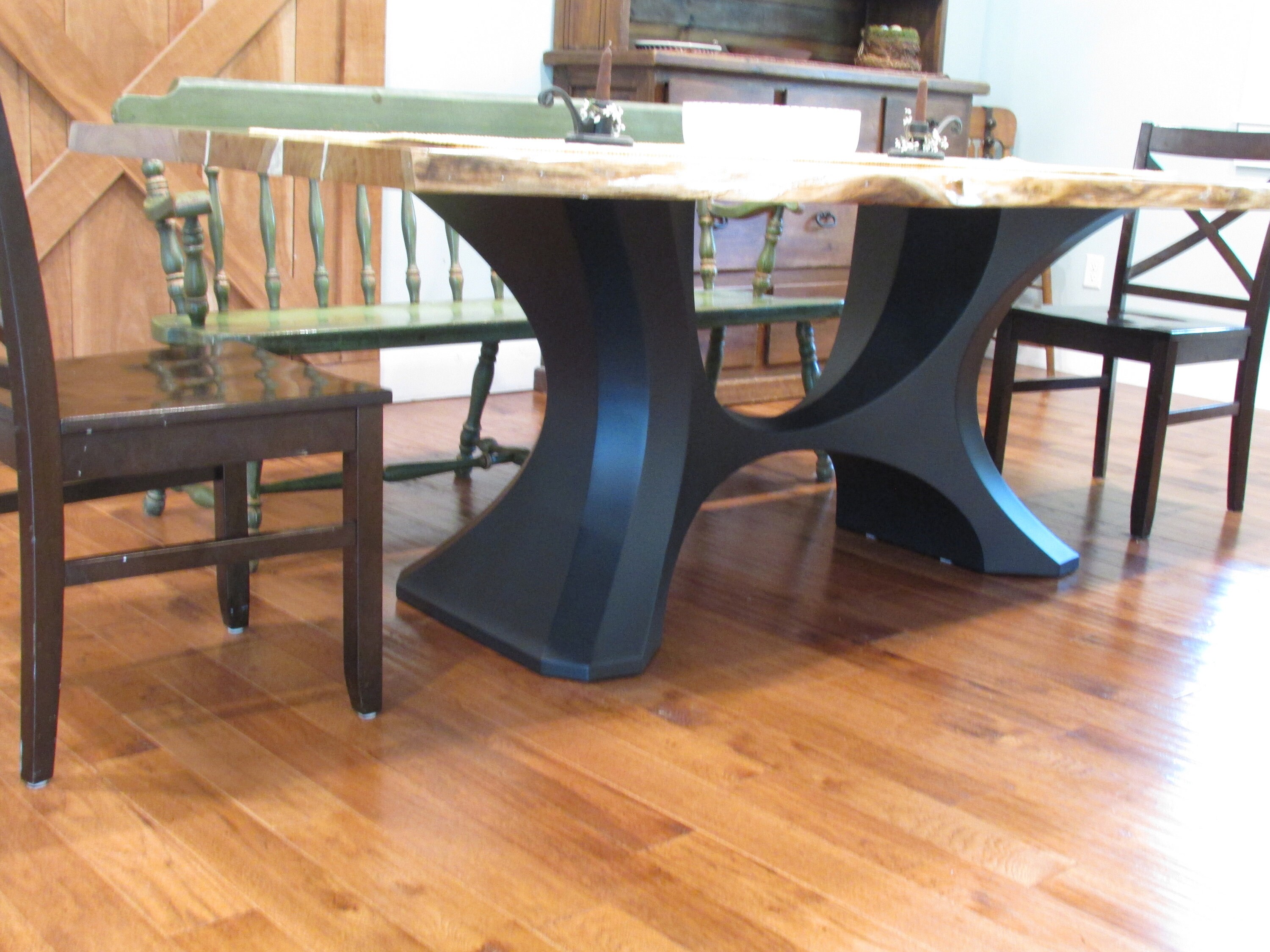 Live Edge Dining Table - Etsy