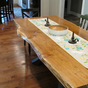 Live Edge Dining Table - Etsy