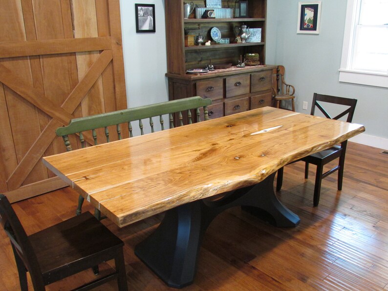 Live Edge Dining Table - Etsy