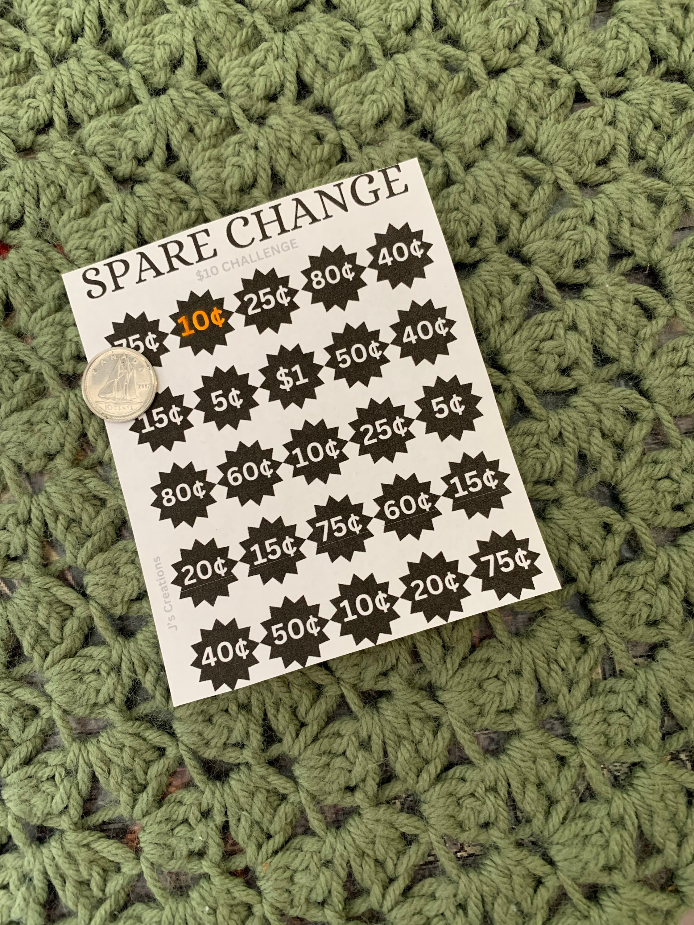Spare Change SAVING CHALLENGE! DIGITAL Download - Etsy