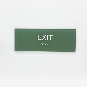 Exit Sign, ADA Compliant Sign, ADA Exit, Business Signs, Business ...