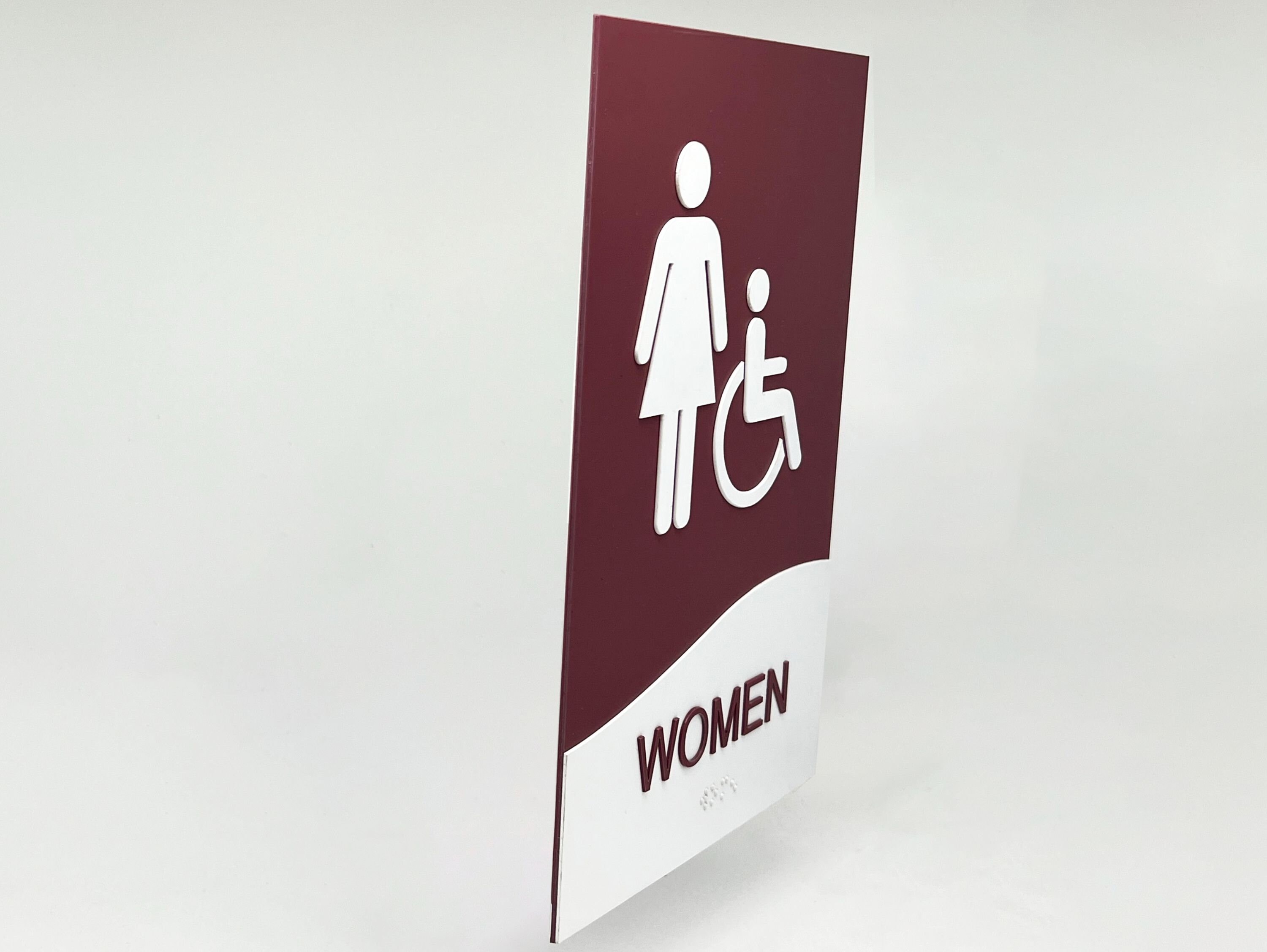 Restroom Sign, ADA Compliant Sign, ADA Signs, ADA Restroom, Business ...