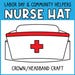 Labor Day & Community Helpers Hat Craft | Nurse Hat Paper Crown Craft ...