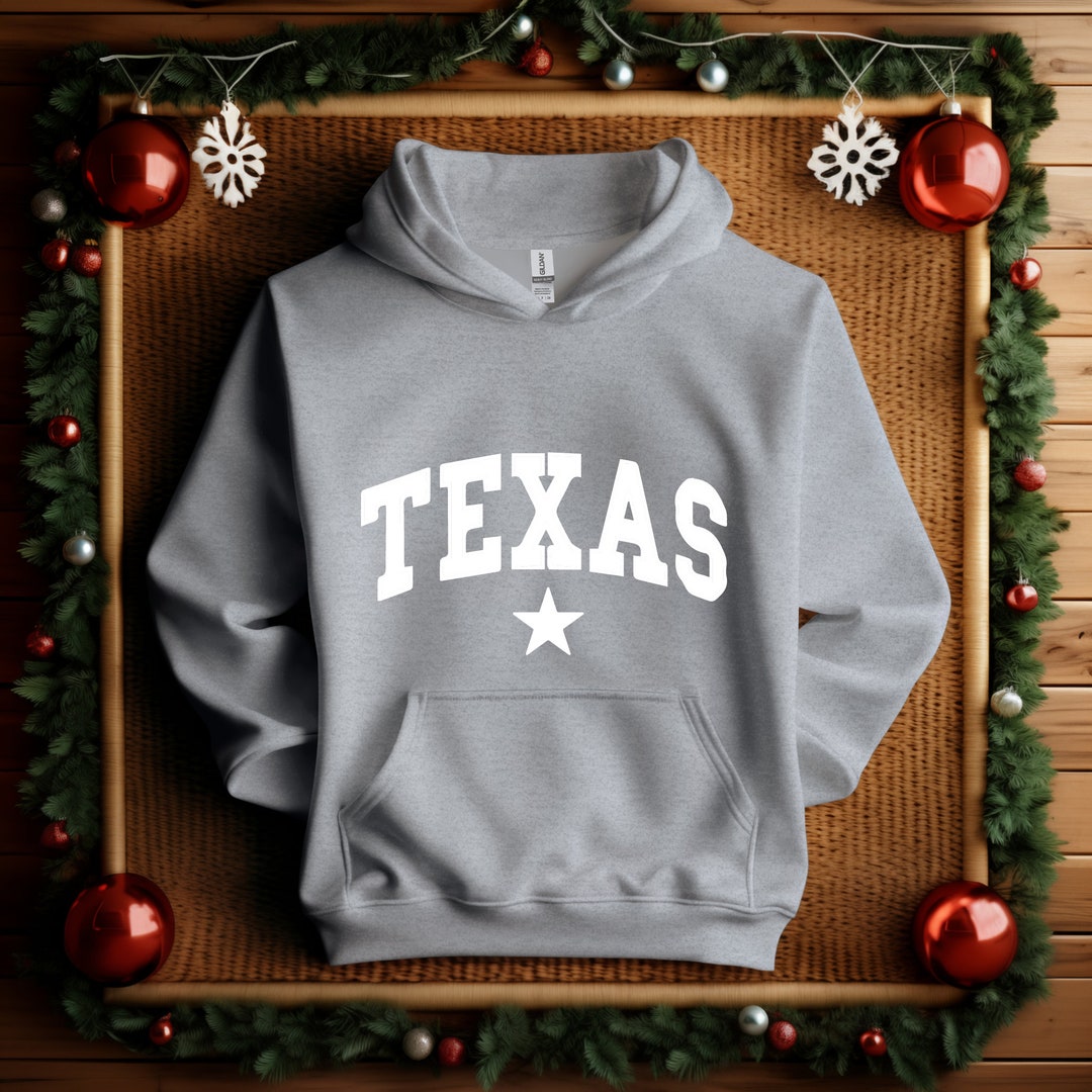 Texas Hoodie Texas Game Day Hoodie Texas Gift Winter - Etsy