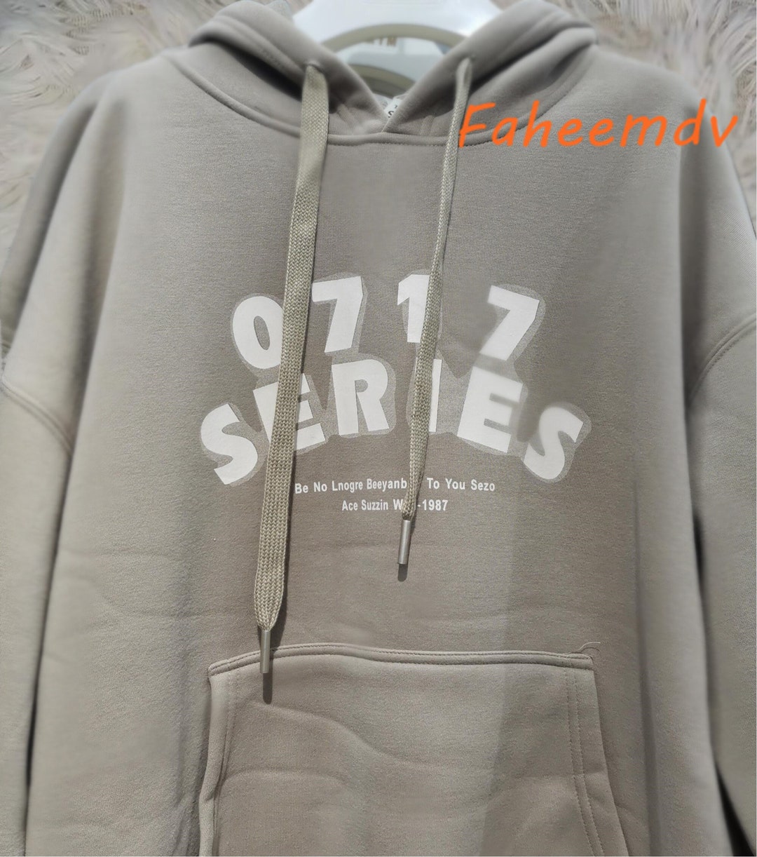 0717 SERIES Hip Hop Hoodie, Oversized Jacket Streetwear, High Street ...