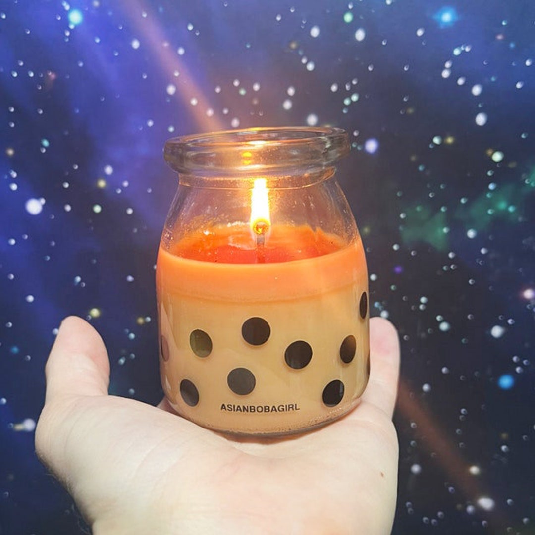 Traditional Milk Tea Boba Candle - Etsy