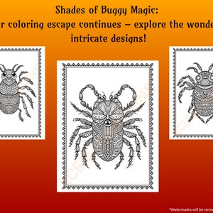 Bug Coloring Pages Bundle 50 Detailed Coloring Pages PDF Digital ...