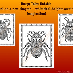 Bug Coloring Pages Bundle 50 Detailed Coloring Pages PDF Digital ...