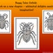 Bug Coloring Pages Bundle 50 Detailed Coloring Pages PDF Digital ...