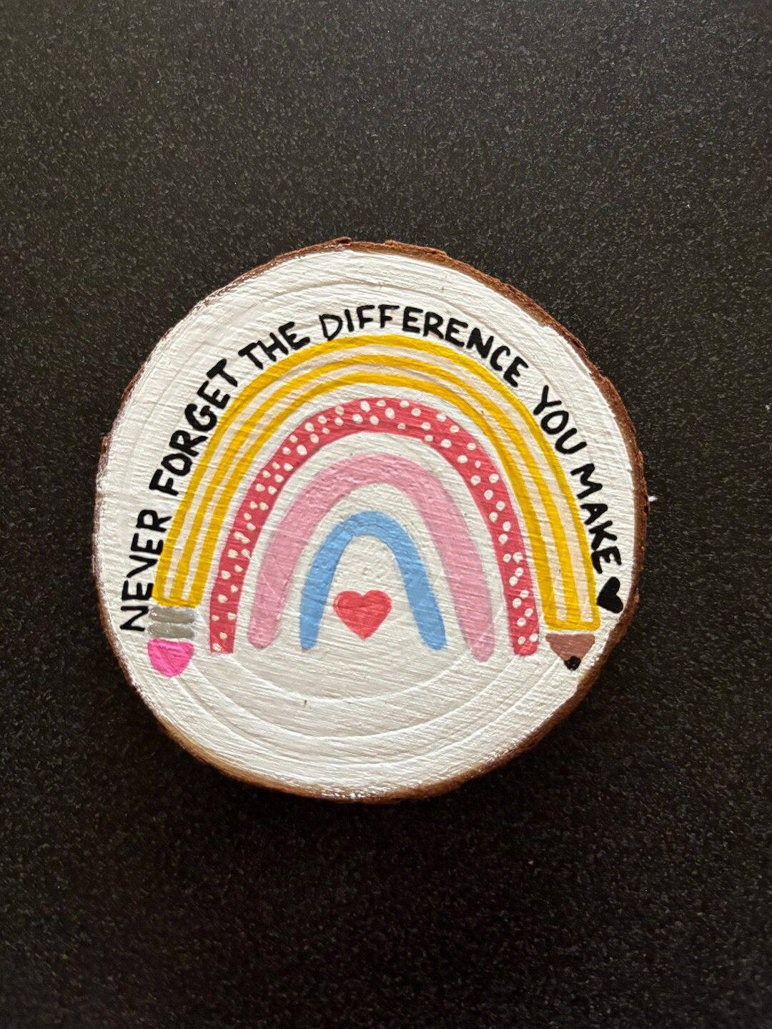Teacher Appreciation Magnet 'never Forget the Difference You Make' - Etsy