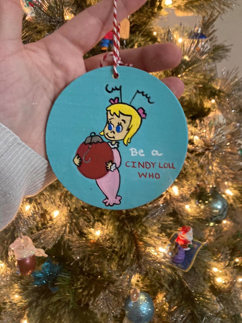 Custom Cartoon Character Ornaments - Etsy