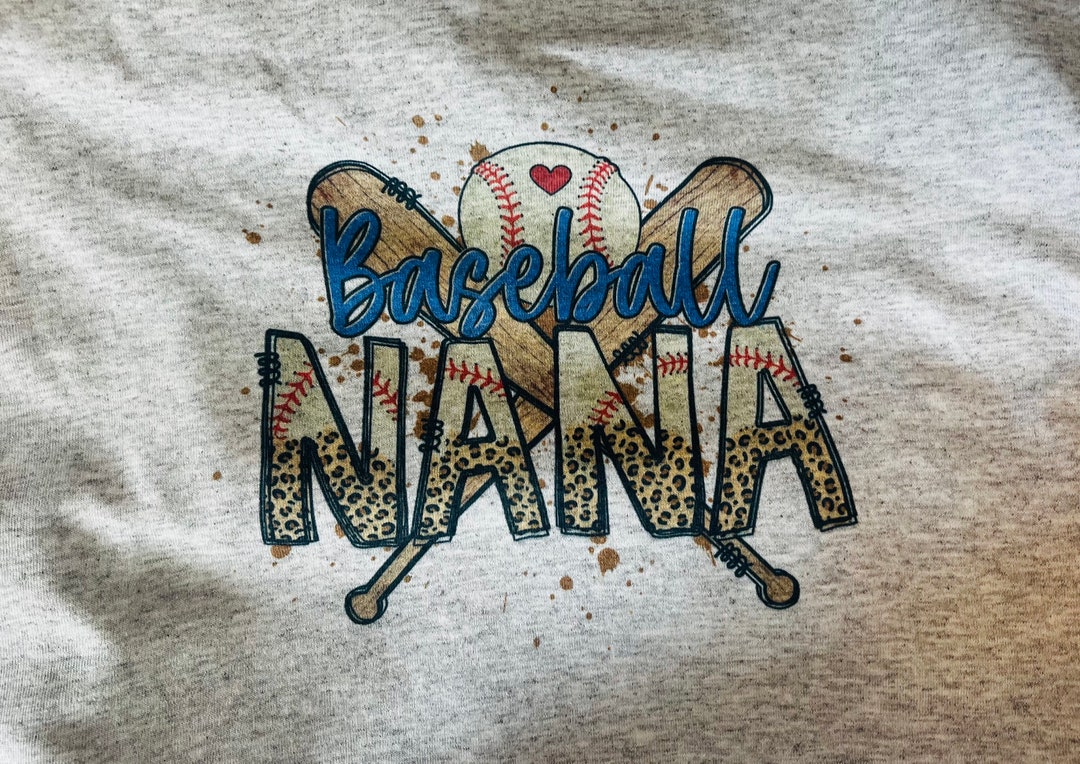 Baseball Nana T-shirt - Etsy