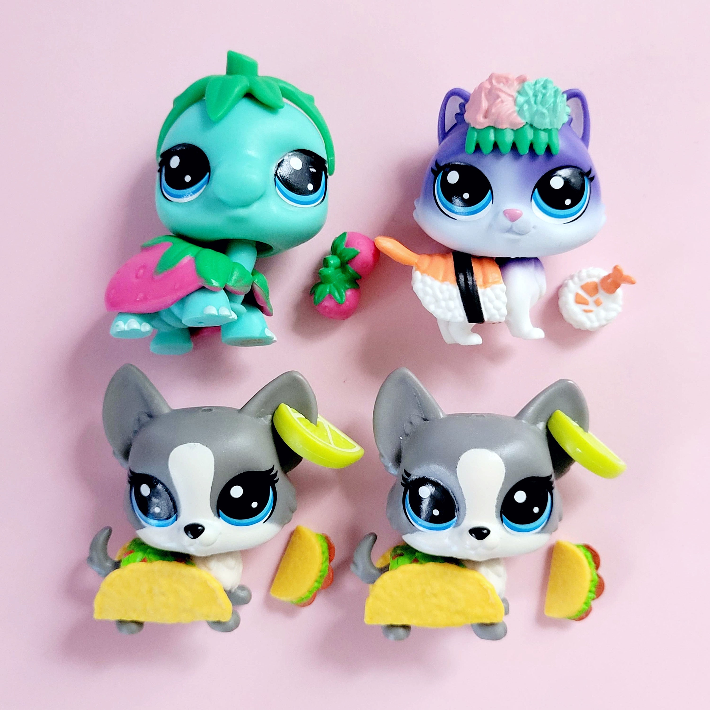 LPS Littlest Pet Shop Hungry Pets Hasbro Authentic Etsy