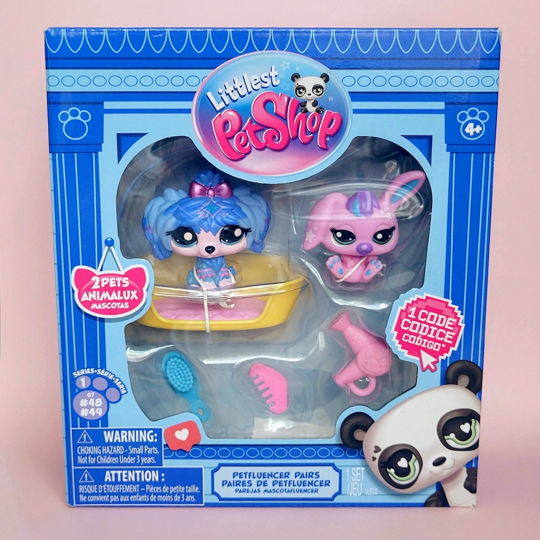 LPS Littlest Pet Shop G7 Set Metallic EU EXCLUSIVE Petfluencers: Super ...