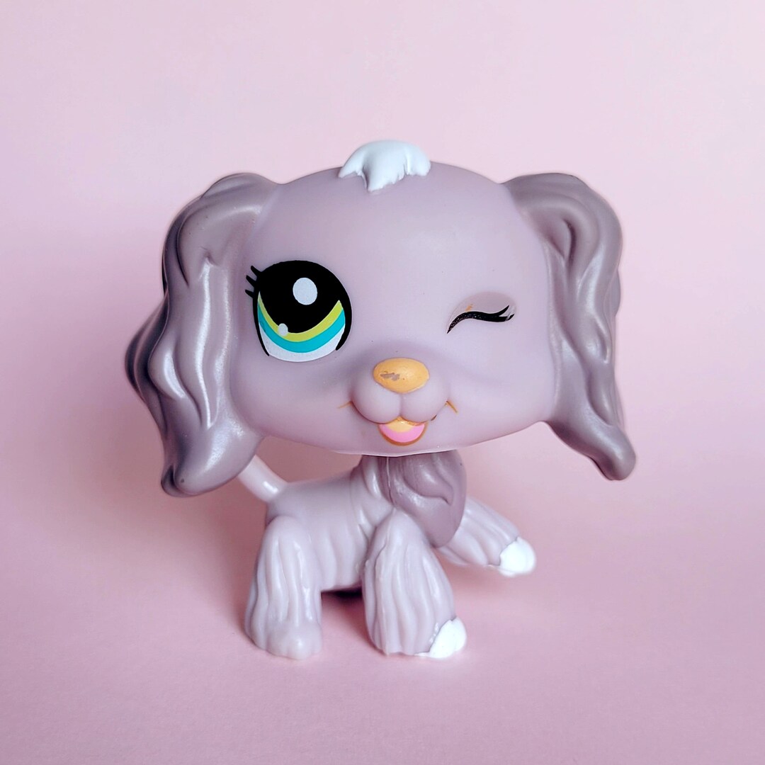 LPS Littlest Pet Shop Cocker Spaniel Dog 1373 Hasbro Authentic - Etsy