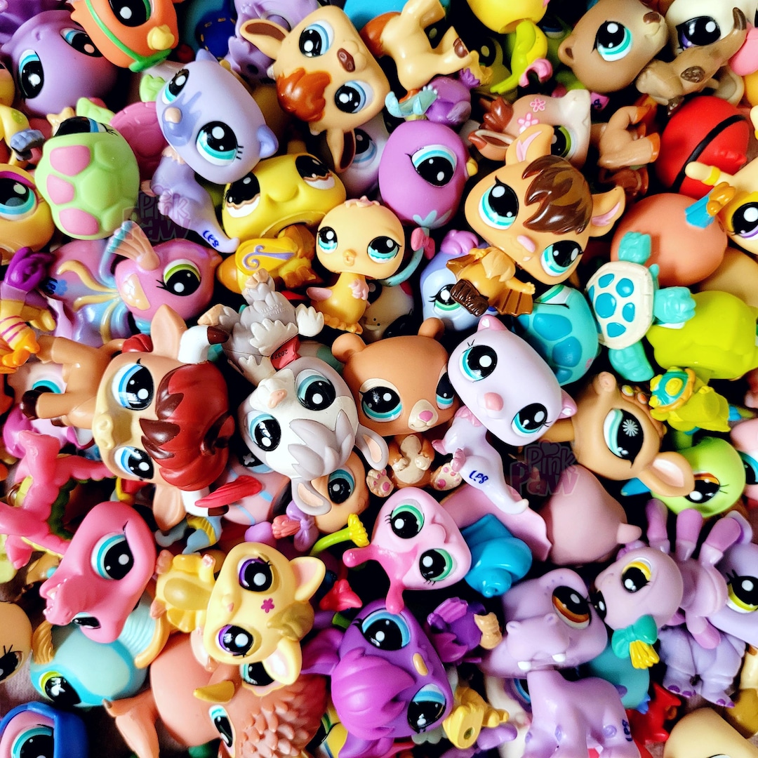 Mystery Box LPS Littlest Pet Shop - Set of 4 RANDOM Pets | OLD ...