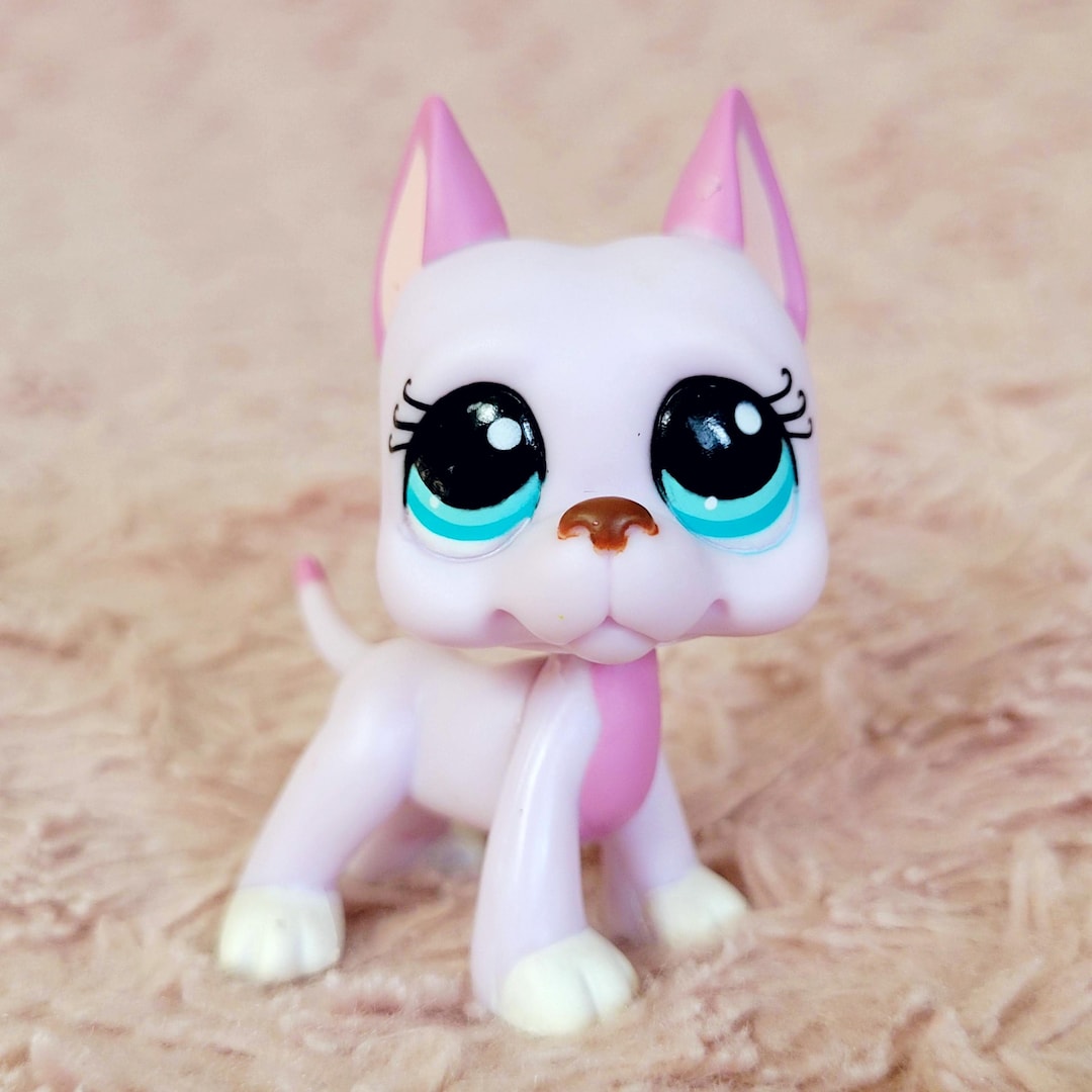 LPS Littlest Pet Shop Great Dane Dog 1022 Hasbro Authentic - Etsy