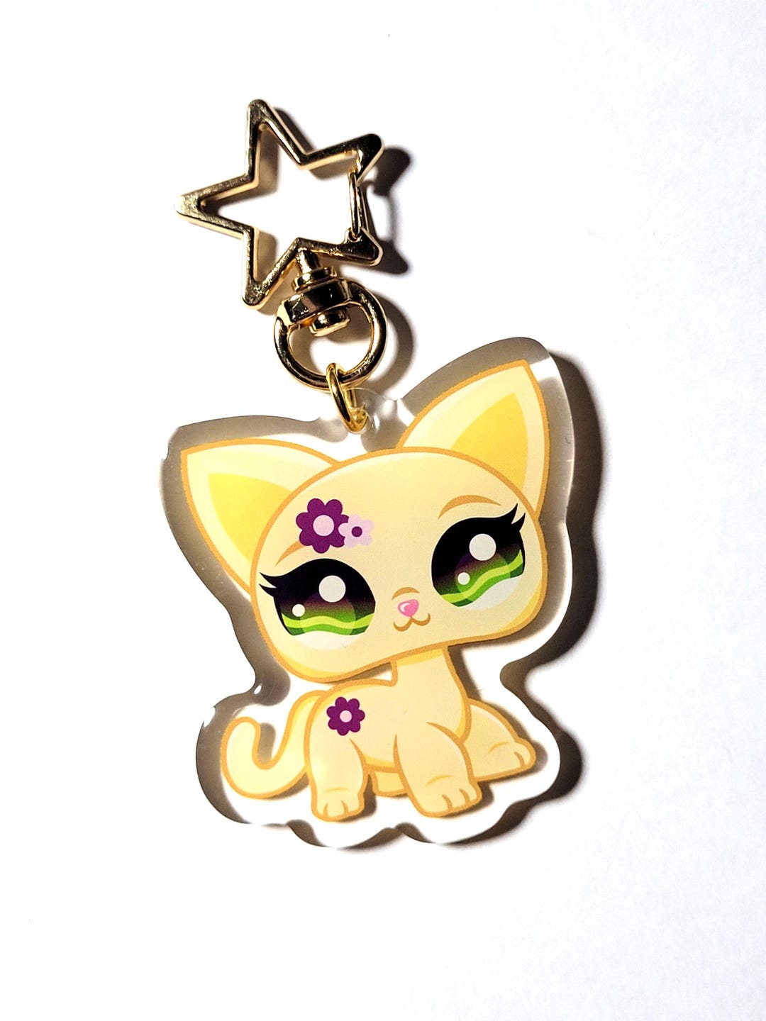LPS Shorthair #1962 Keychain | 2 Inches Acrylic Epoxy Charm - Etsy