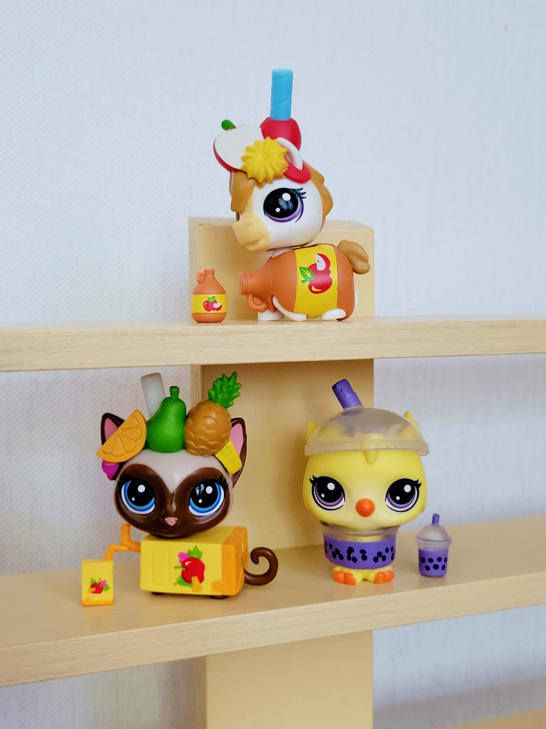 LPS Littlest Pet Shop Hungry & Thirsty Pets - Hasbro Authentic - Etsy