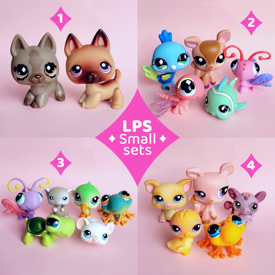 LPS Littlest Pet Shop Small Sets Hasbro Authentic - Etsy