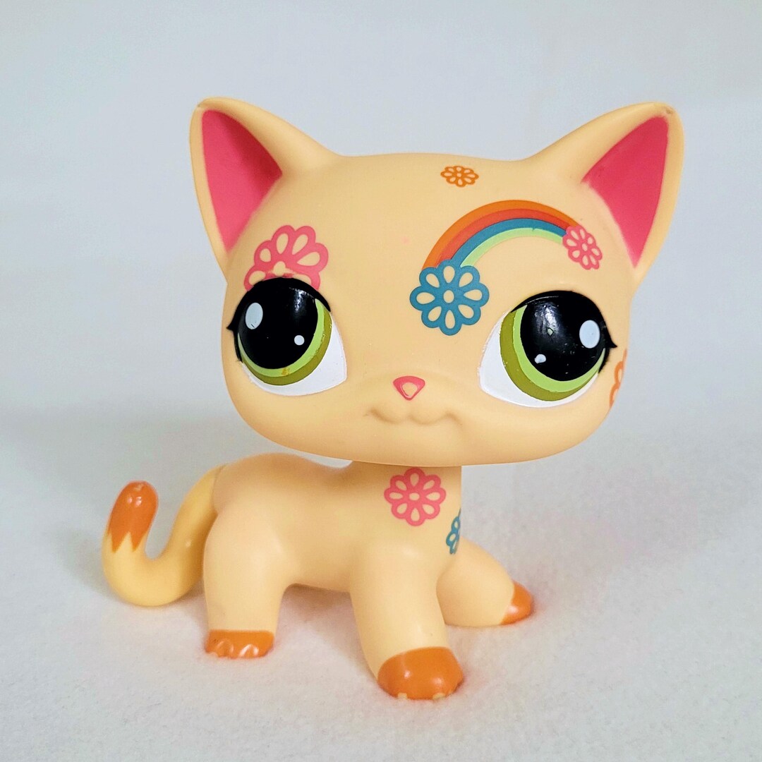 LPS Littlest Pet Shop RARE Jumbo Deco Shorthair Cat Hasbro Authentic - Etsy