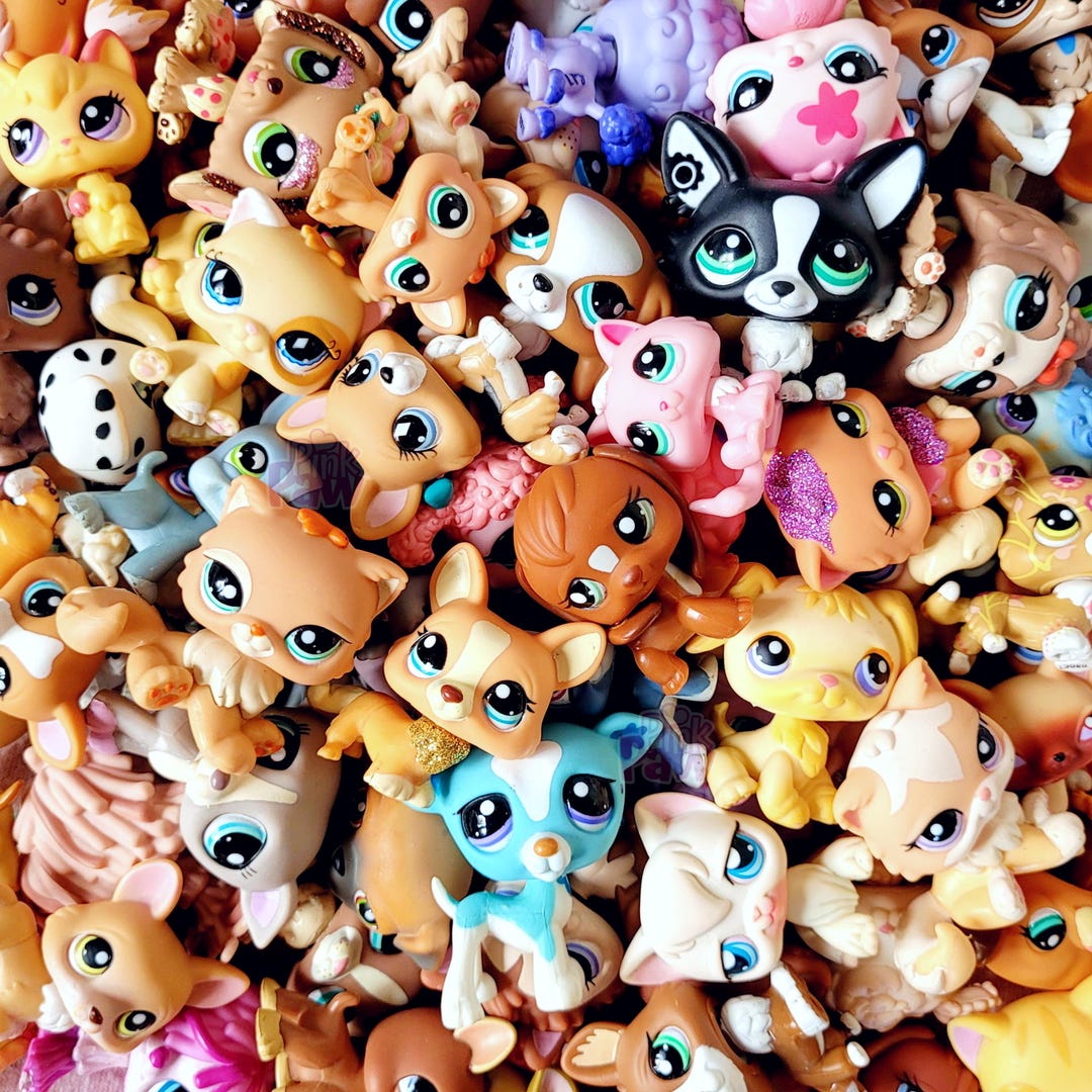 Mystery Box LPS Littlest Pet Shop - Set of 2 RANDOM Dogs or Cats | OLD ...