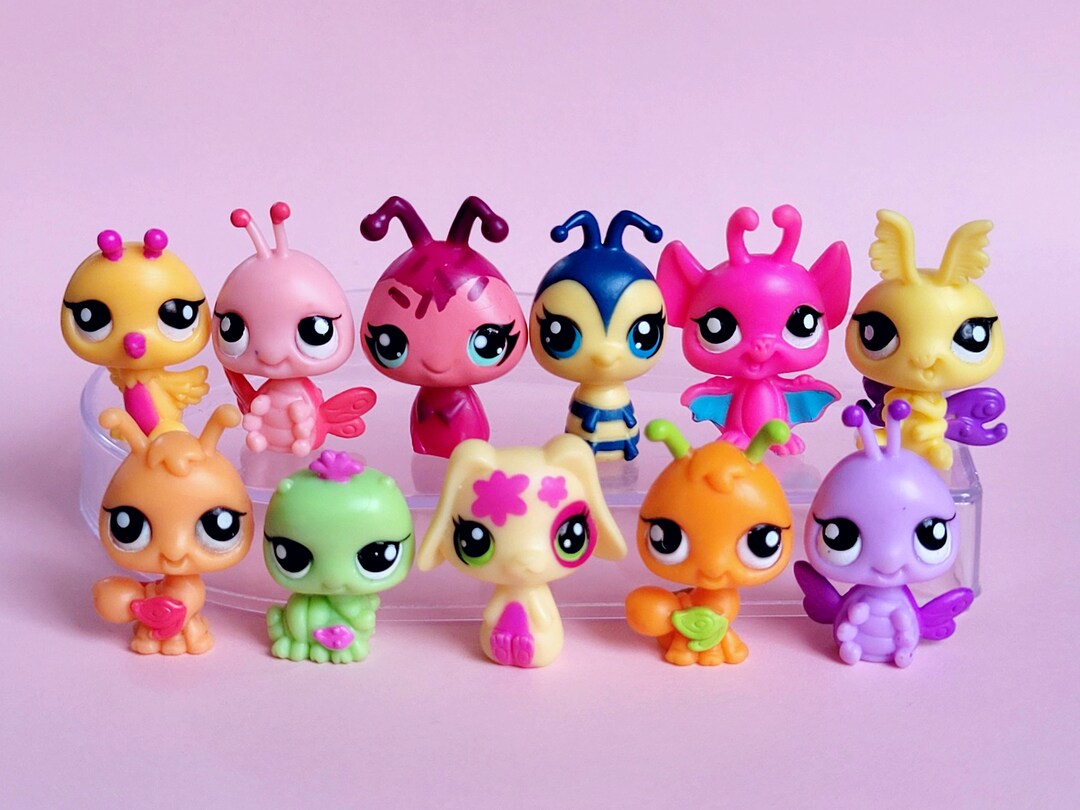 LPS Littlest Pet Shop SET of 11 Mini Pets Hasbro Authentic - Etsy UK