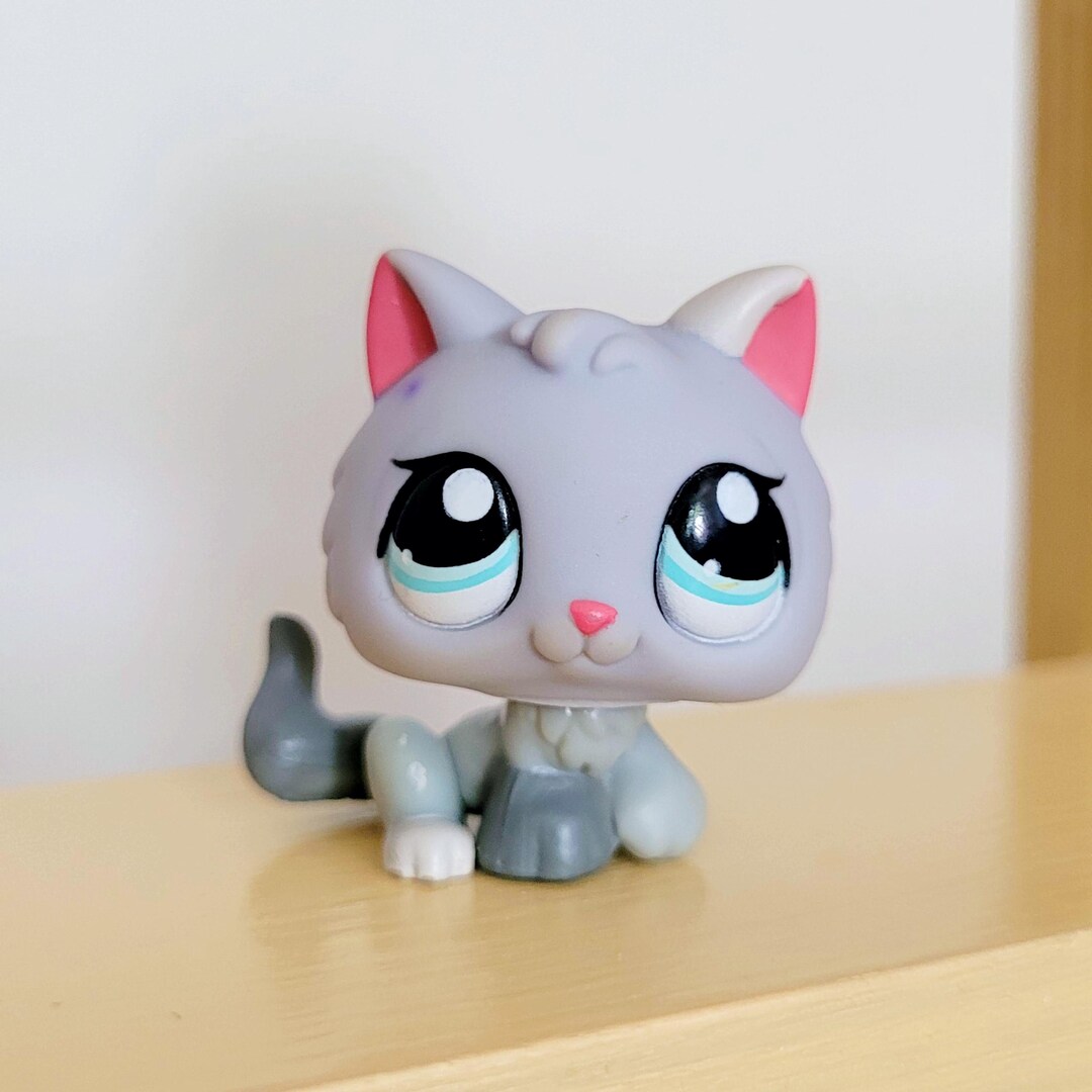 LPS Littlest Pet Shop Kitten Cat #1301 (stains) Hasbro Authentic - Etsy