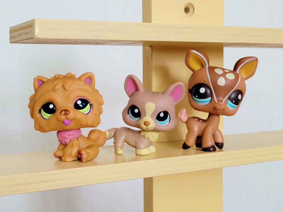 LPS Littlest Pet Shop Chow Chow, Corgi, Deer Hasbro Authentic - Etsy