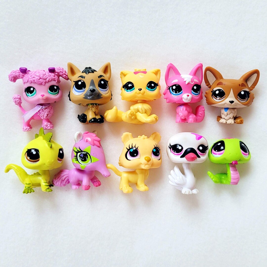 LPS Littlest Pet Shop 10 Pets to Choose From Hasbro Authentic - Etsy