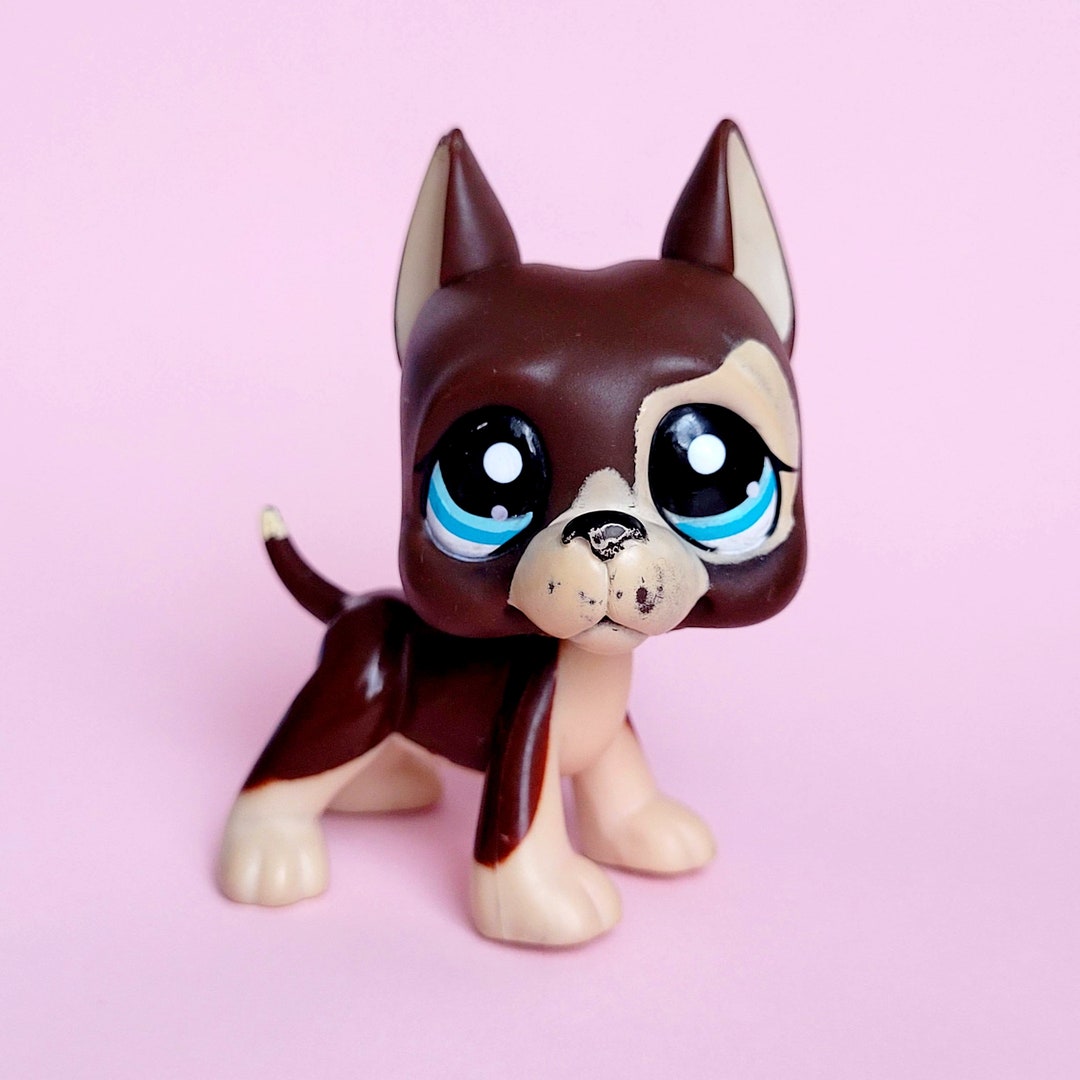 LPS Littlest Pet Shop Great Dane Dog 817 Hasbro Authentic - Etsy