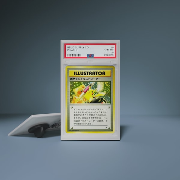 Illustrator Card Pikachu - Etsy UK