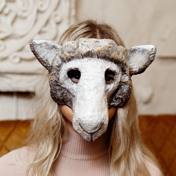 Lamb Mask - Etsy