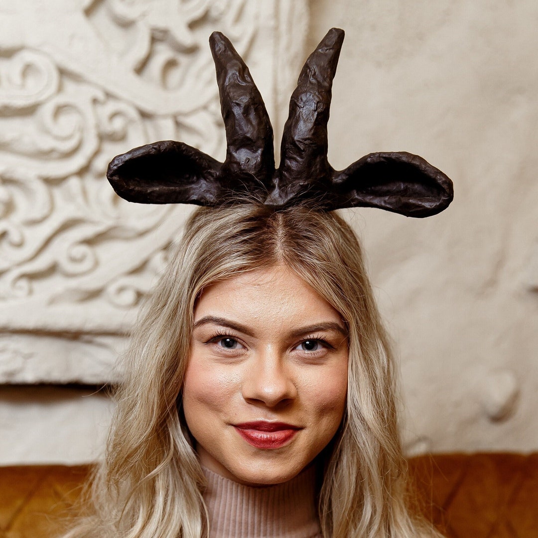 Goat Horns, Ears, Pare Mache - Etsy