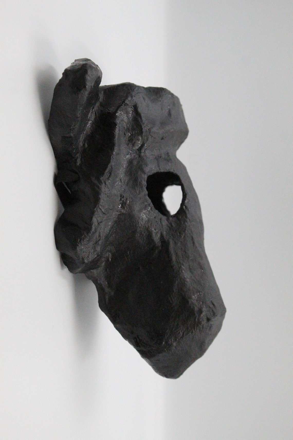 Black Sheep Mask, Paper Mache Mask,masquerade Ball Mask , Animal Mask ...