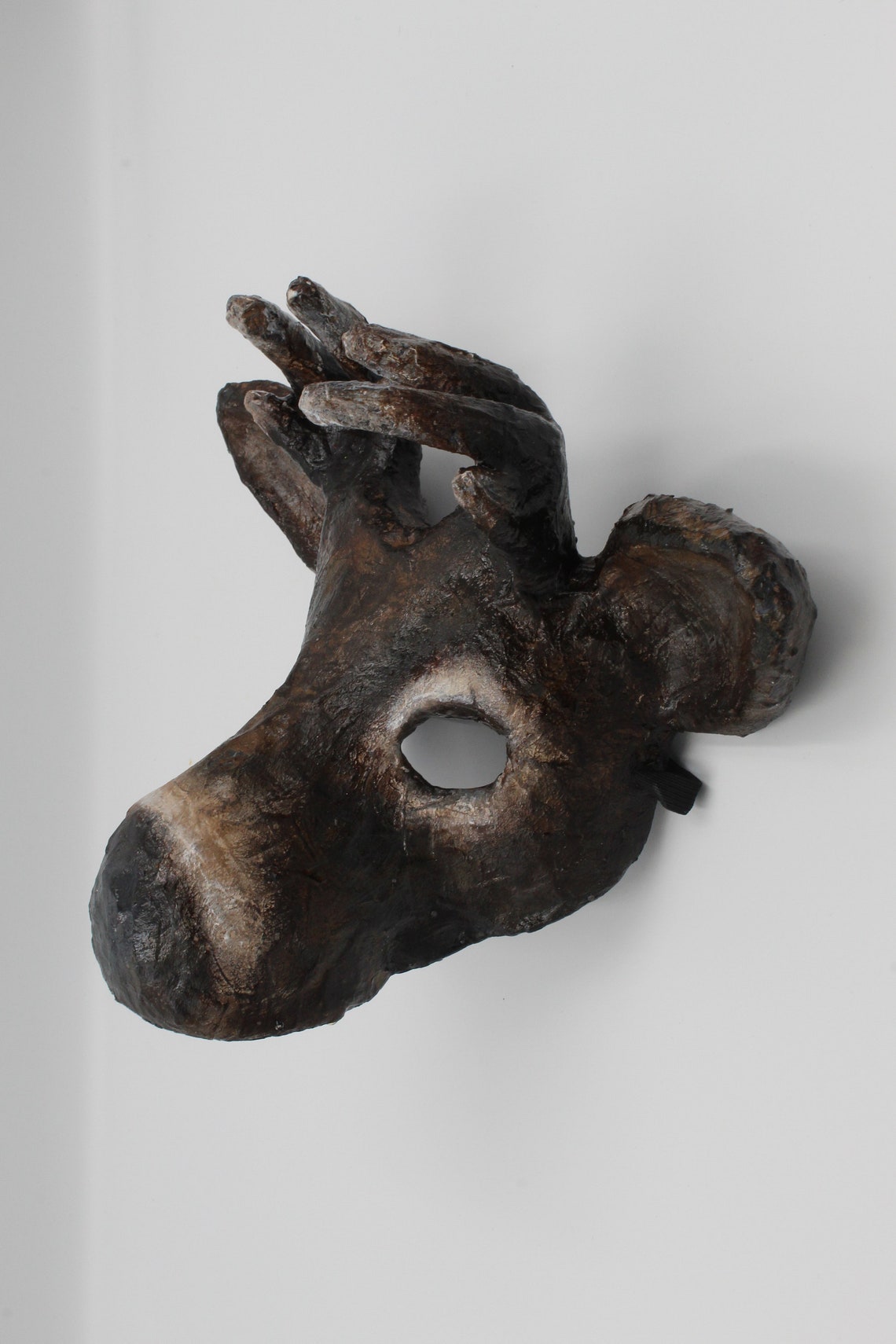 Deer Mask, Realistic Animal Mask, Paper Mache Mask, Masquerade Ball ...