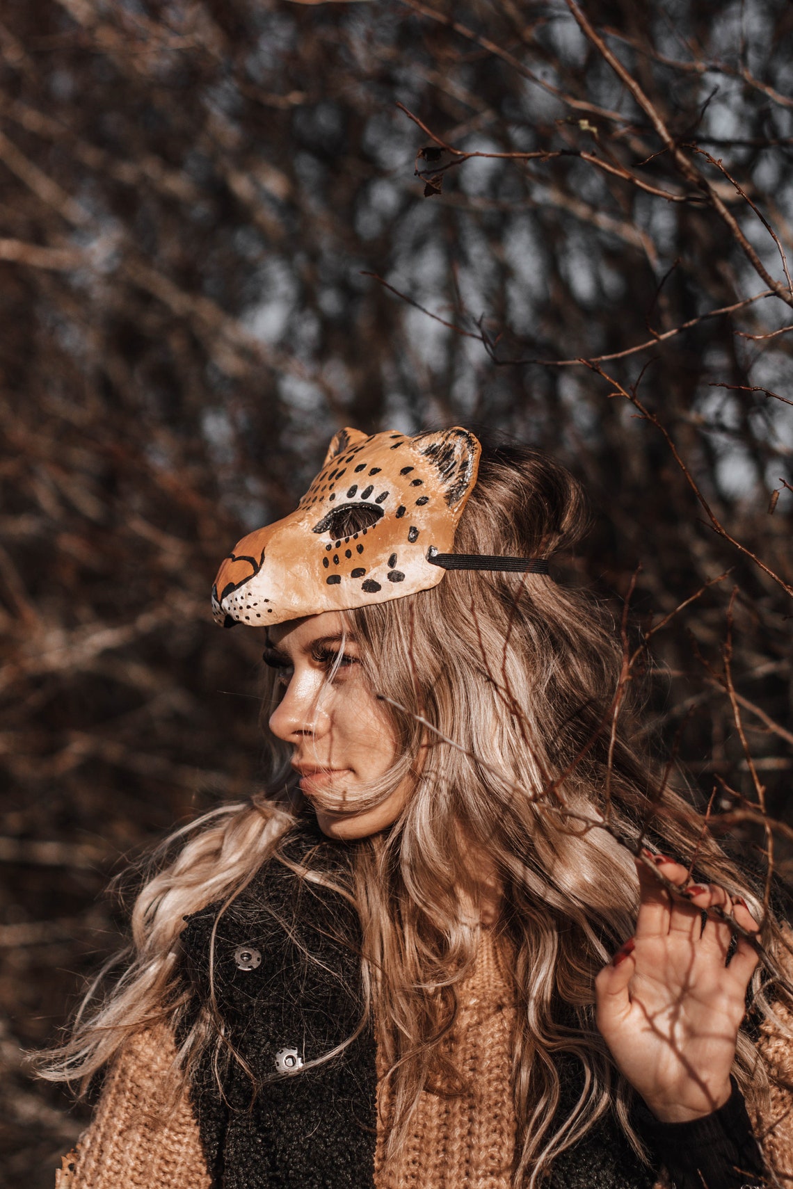 Jaguar Face Mask Leopard Masquerade Jaguar the Mask Gif - Etsy