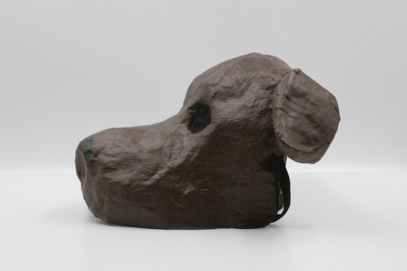 Dog Mask, Paper Mache Mask, Mask Art - Etsy