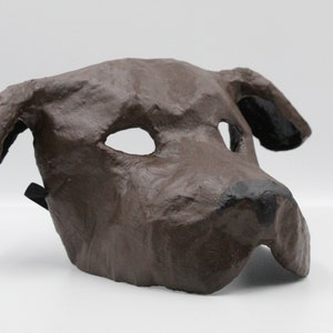 Dog Mask, Paper Mache Mask, Mask Art - Etsy