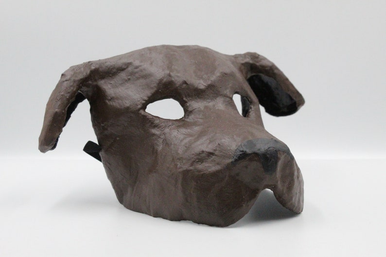 Dog Mask, Paper Mache Mask, Mask Art - Etsy