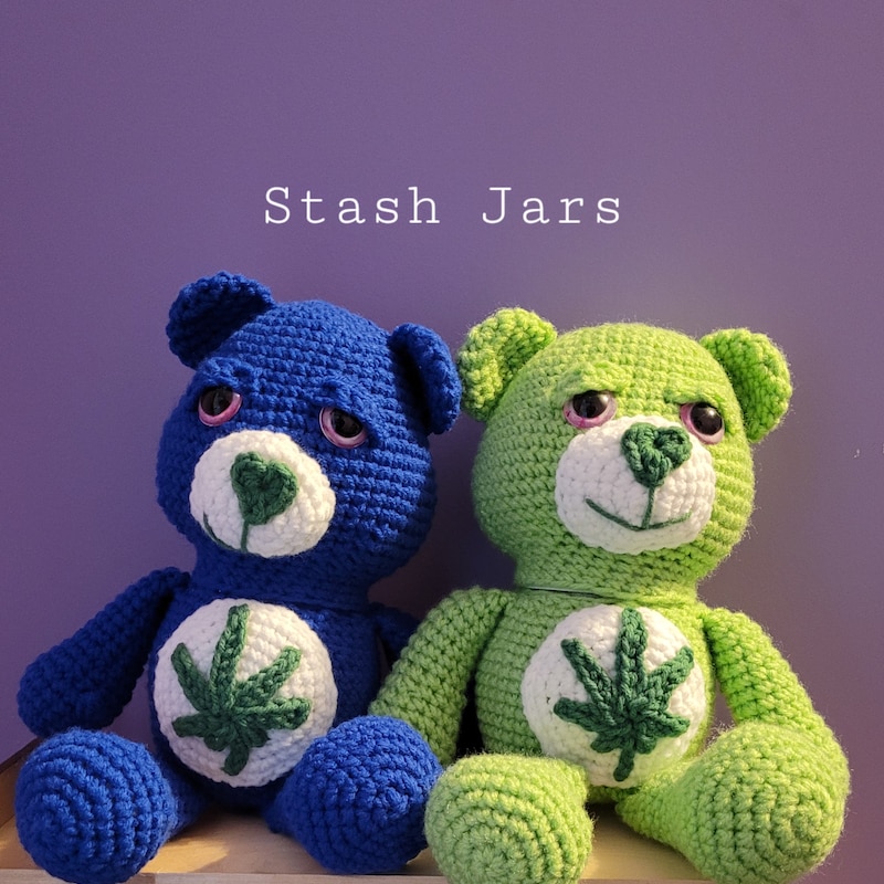 Stash Bear Jar Crochet Pattern - Etsy