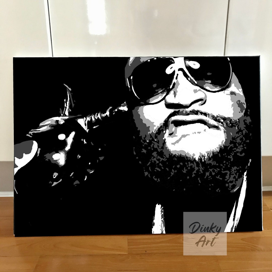 Rick Ross Rapper Pop Art Painting Available Both as Prints and Original ...