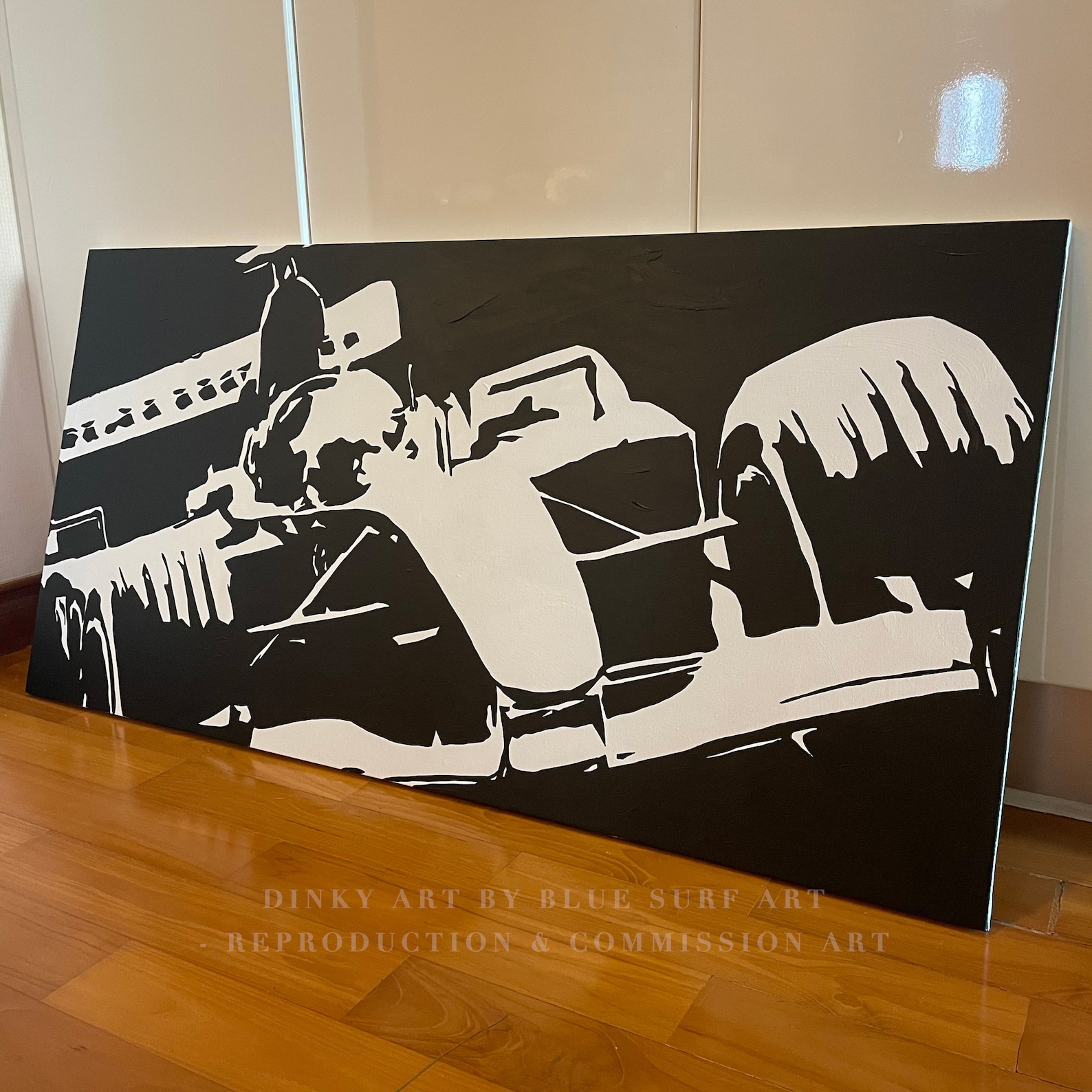 Sport Car Ferrari Pop Art Painting Prints and Original Hand Painted Oil ...