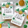 Leprechaun Bait Printable for Kids, St. Patricks Day Folding Tag for ...