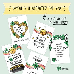 Leprechaun Bait Printable for Kids, St. Patricks Day Folding Tag for ...