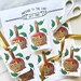Printable Caramel Apple Gift Tag, Awesome to the Core Card ...